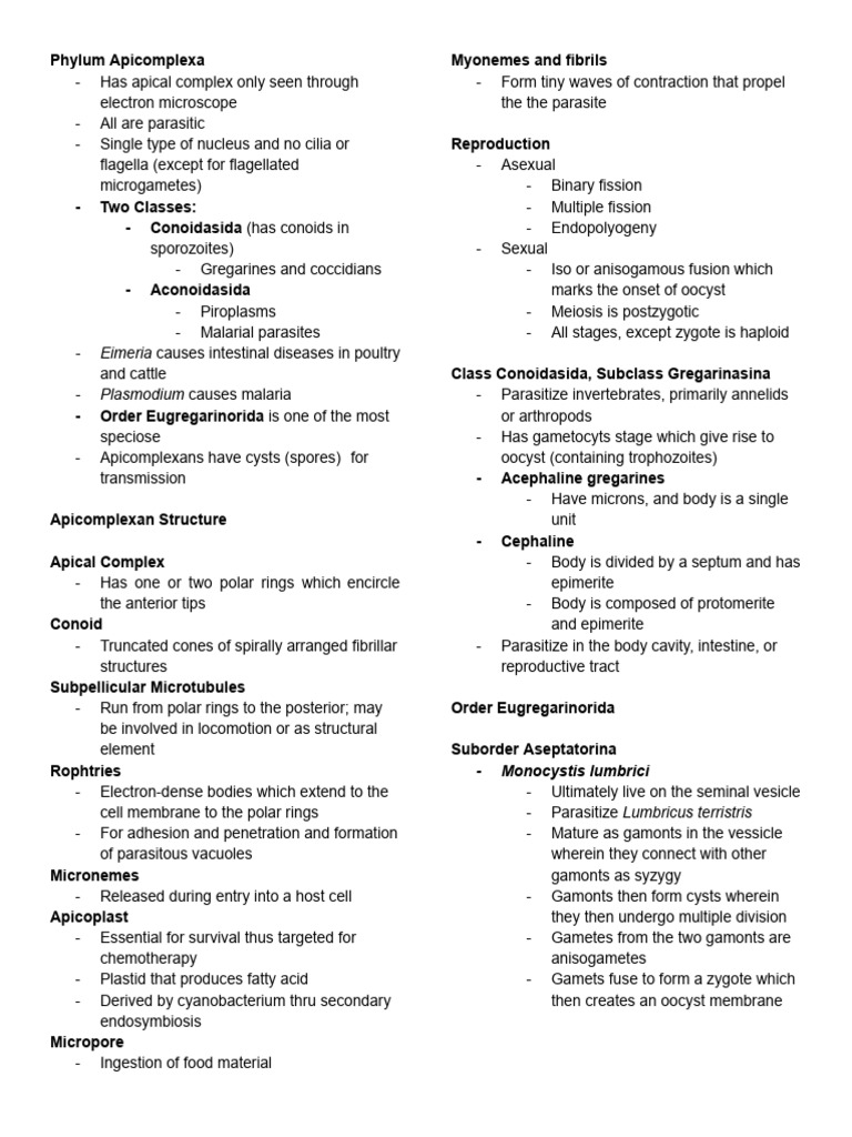 Midterms Parasit 1 | PDF