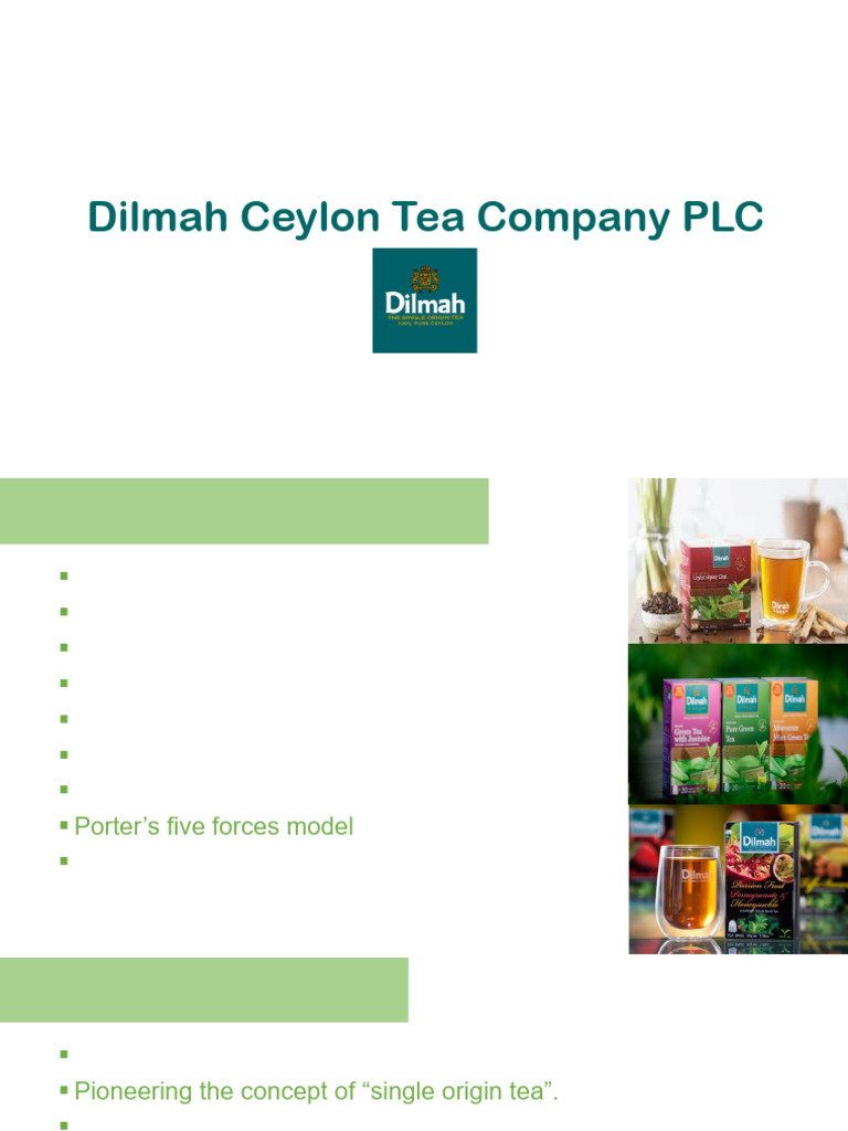 Dilmah Ceylon Tea Company PLC Company Overview | PDF