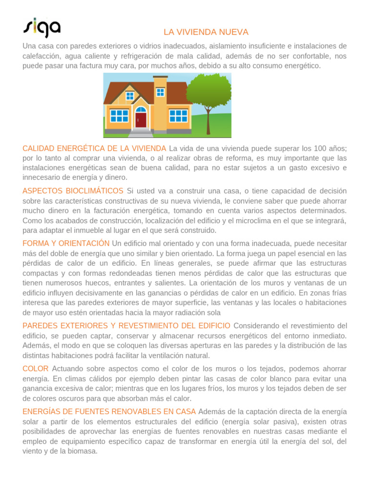 Capitulo 3 La Vivienda | PDF