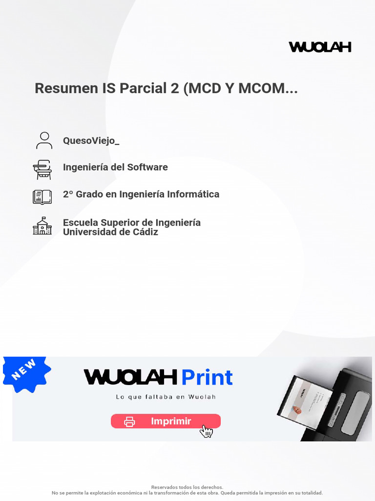MCD y Mcom | PDF