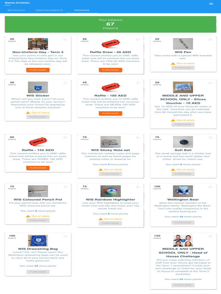 ClassCharts Student App | PDF