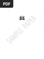 4561 Mathematics UNEB Sample Paper New Curriculum 2024 Plus Scoring Guide | PDF