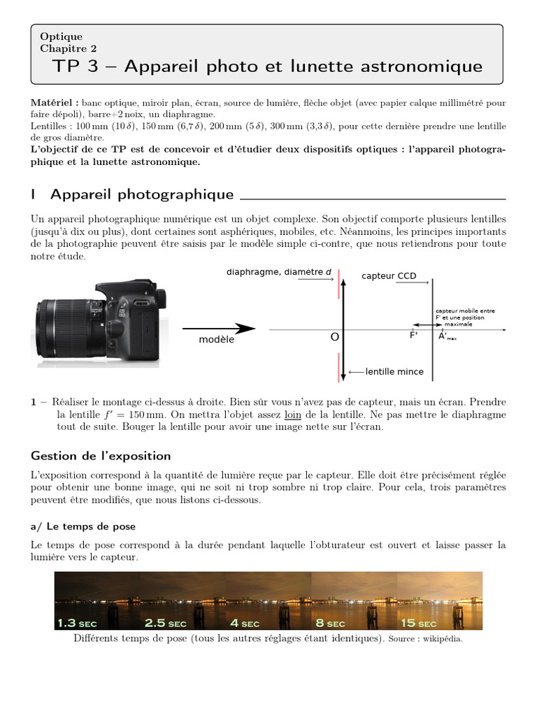 TP 03 AP Lunette | PDF