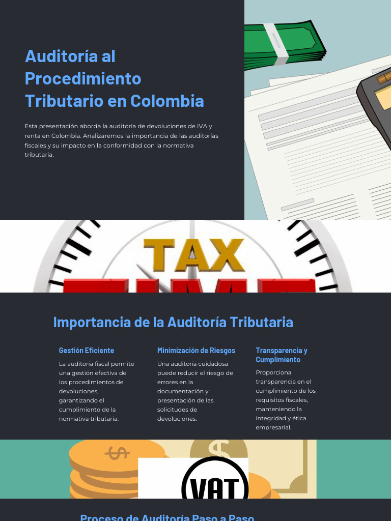 Auditoria y Procedimientos Tributarios en Colombia | PDF
