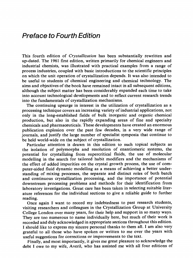 Crystallization (J W Mullin) (Z-Library) | PDF