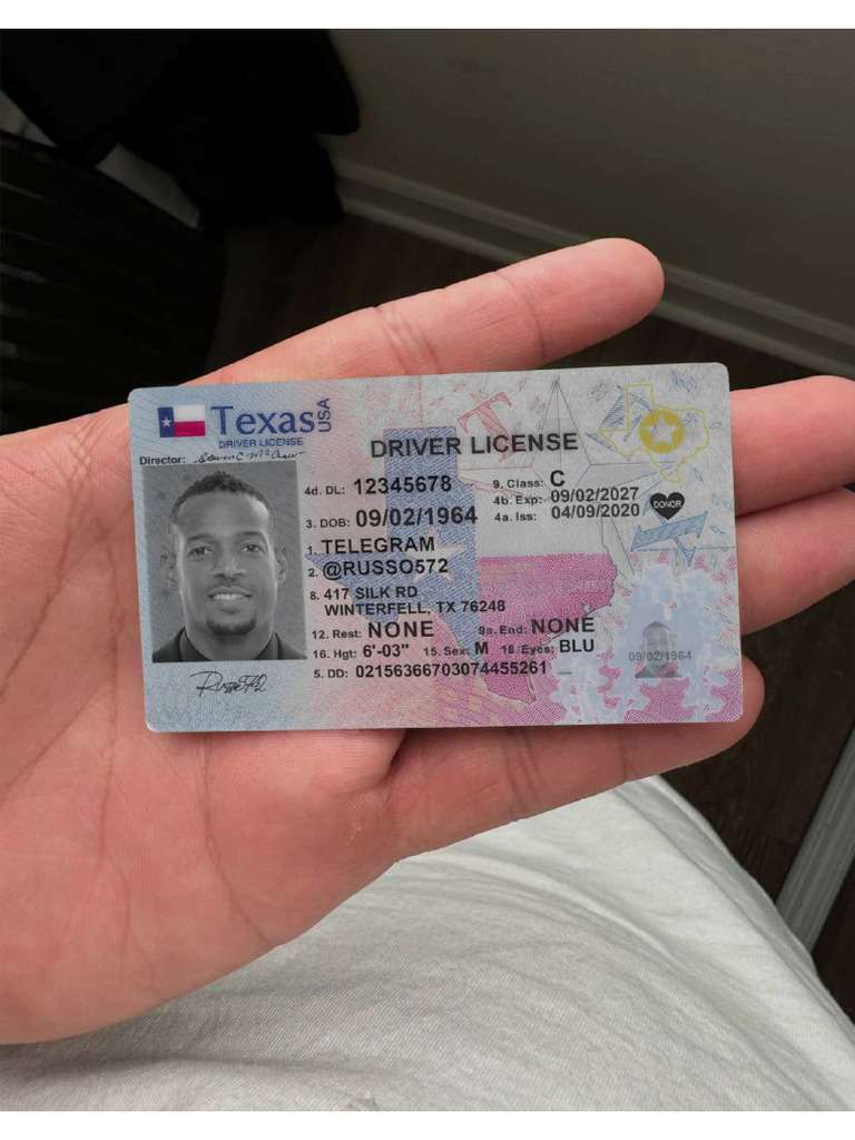 Texas Driver's License or Licencia de Conducir de Texas | PDF