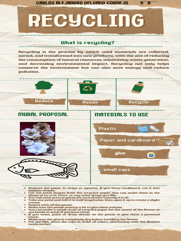 Proyecto De Reciclaje Pdf