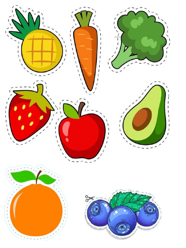 Recortar Frutas | PDF