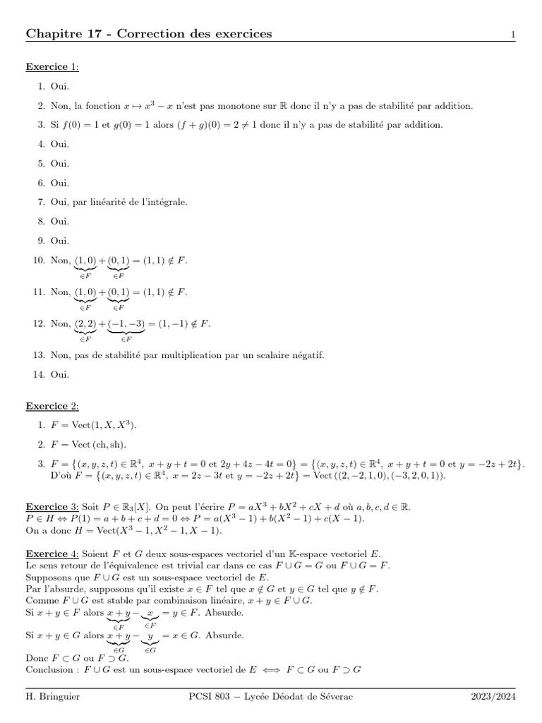 Chap17 - Correction | PDF