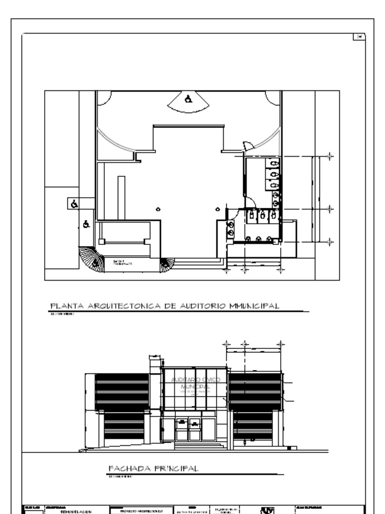 Anexo 2 Planos Vestibulo y Baños | PDF