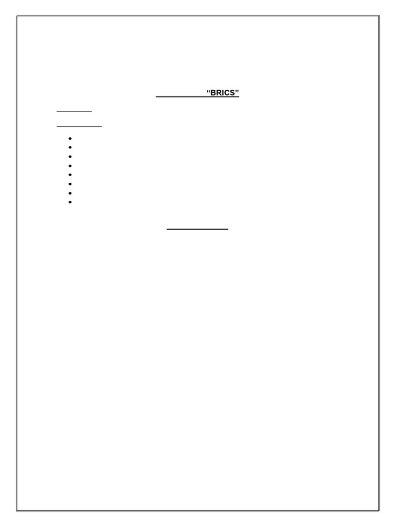 TP Grupal Brics | PDF