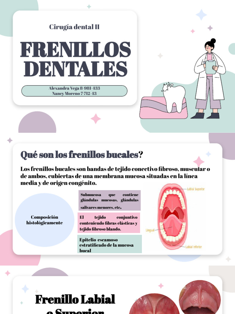 Frenillos Dentales Cirugia II | PDF