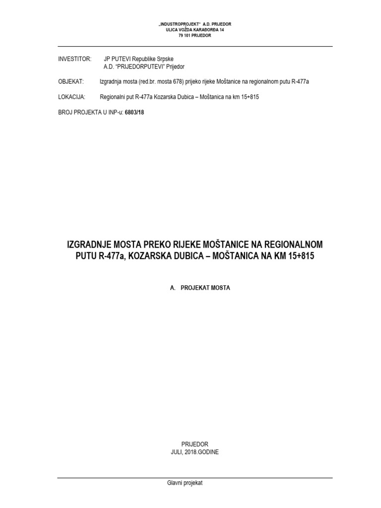 Tekstualni Dio | PDF