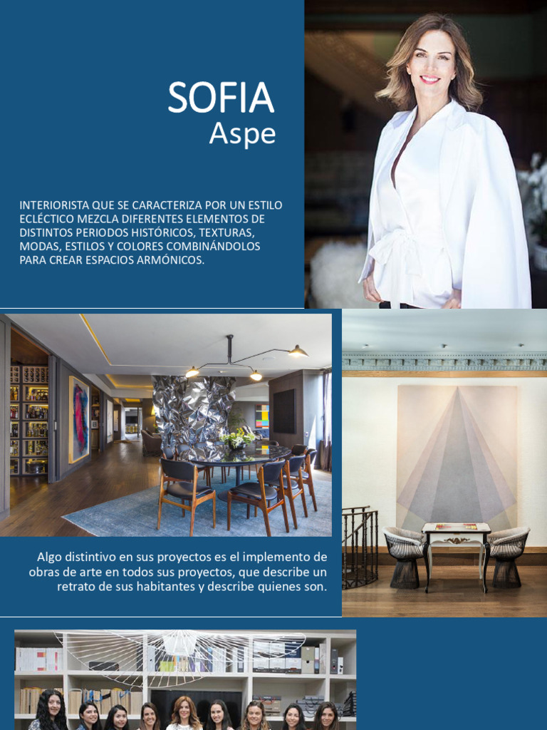 Interiorista SOFIA ASPE | PDF