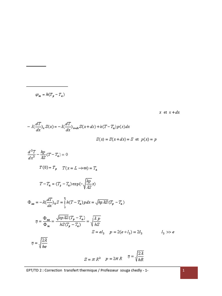 TD2 Correction | PDF