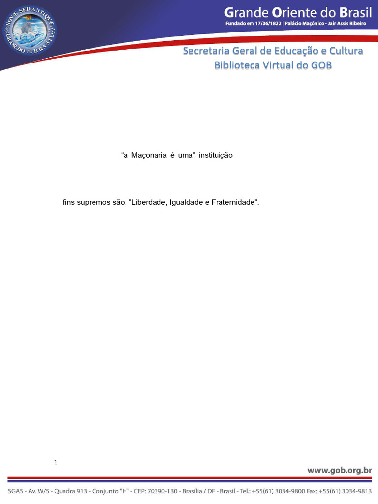 Maçonaria - Como Compreendê-La | PDF