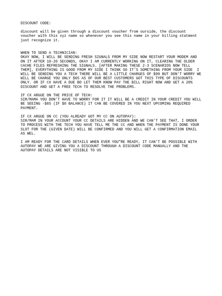 Rebuttels Script Scenarios | PDF