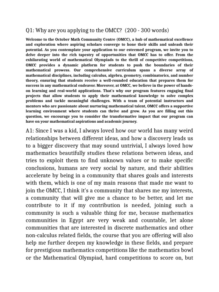 OMCC | PDF