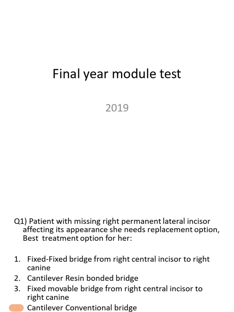 Prosthofinal 4 | PDF