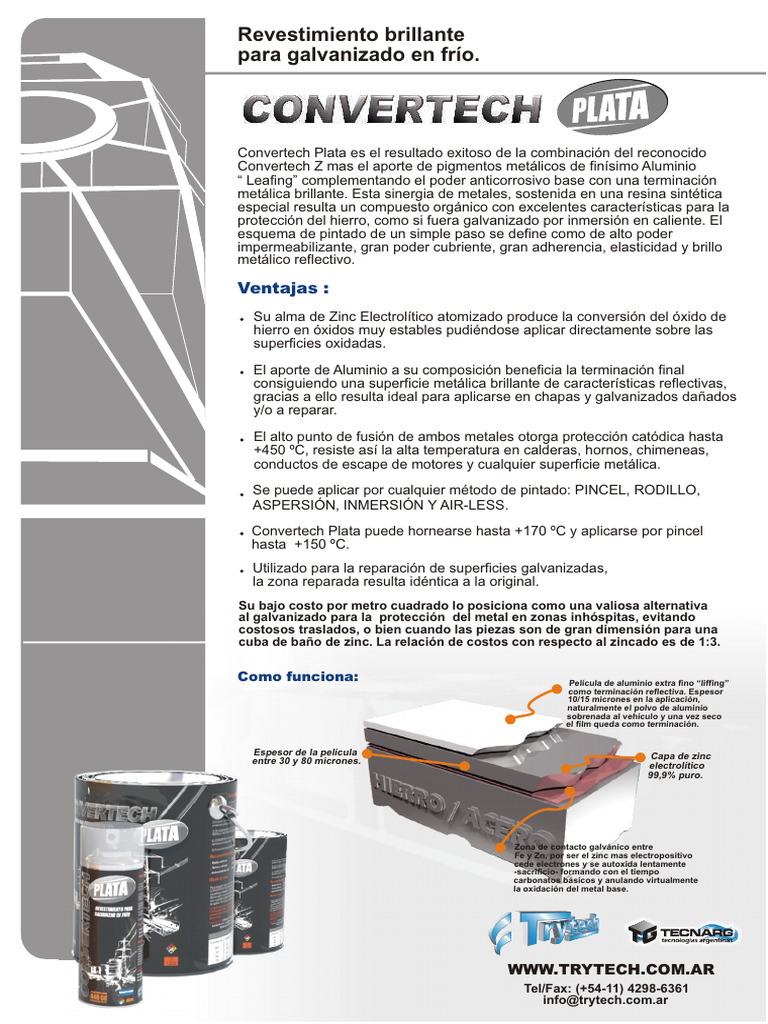 CONVERTECH® Plata | PDF