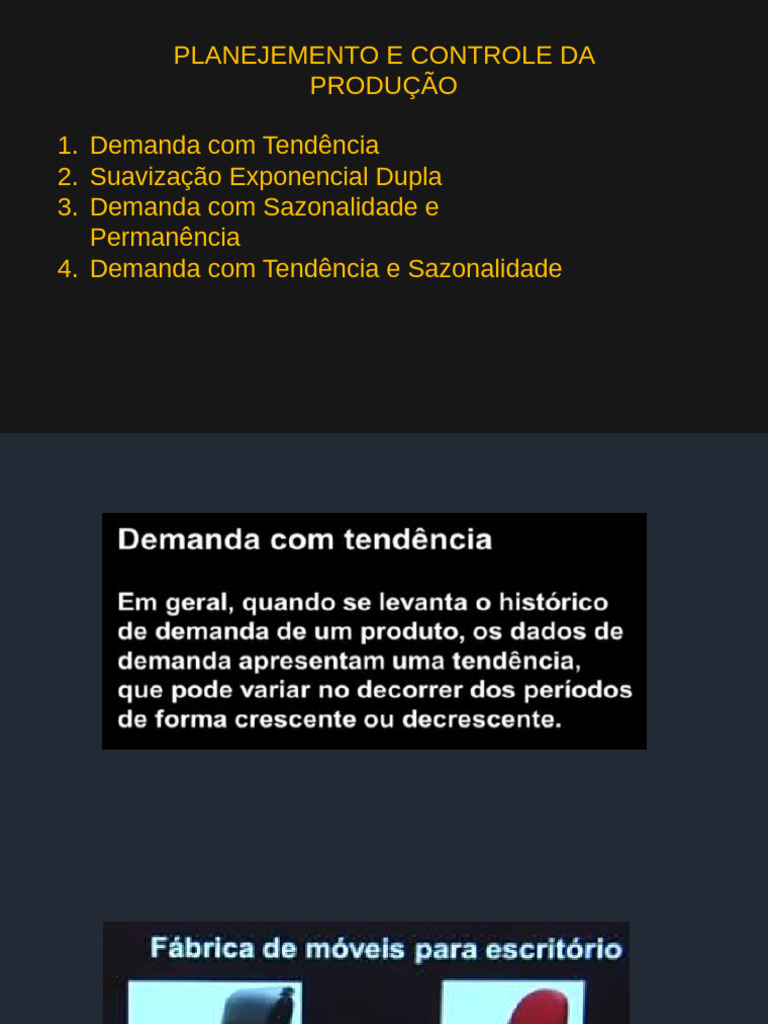 Aula 07 Previsão de Demanda - Médias Com Tendencias | PDF