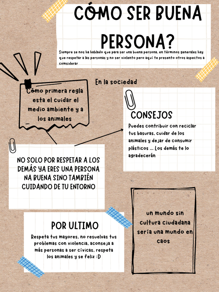 Como Ser Buena Persona | PDF