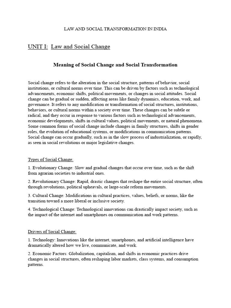 LST UNIT 1 English Notes | PDF | Morality | Finance & Money Management