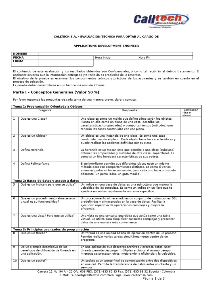 Examen - Applications Development Engineer-Angular | PDF