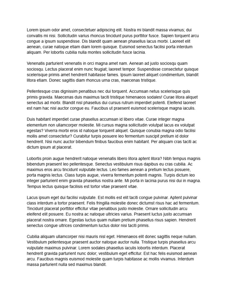 Lorem Ipsum Example 3 | PDF