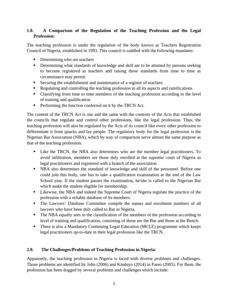 Introducation To Teaching Pro 2 | PDF