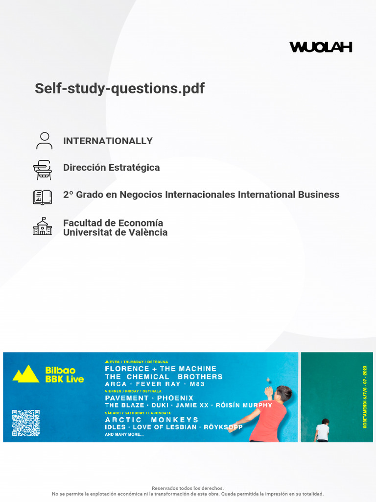 Example Final Exam | PDF