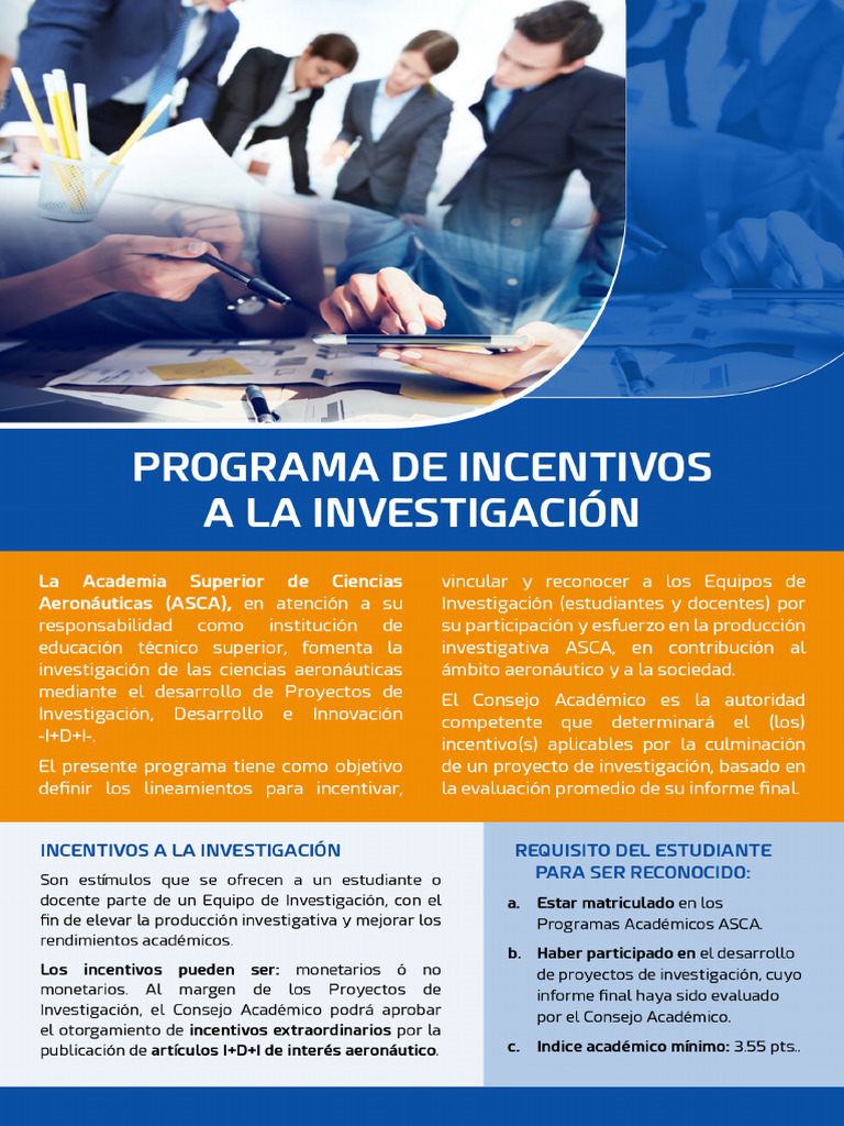 Programa Incentivos | PDF