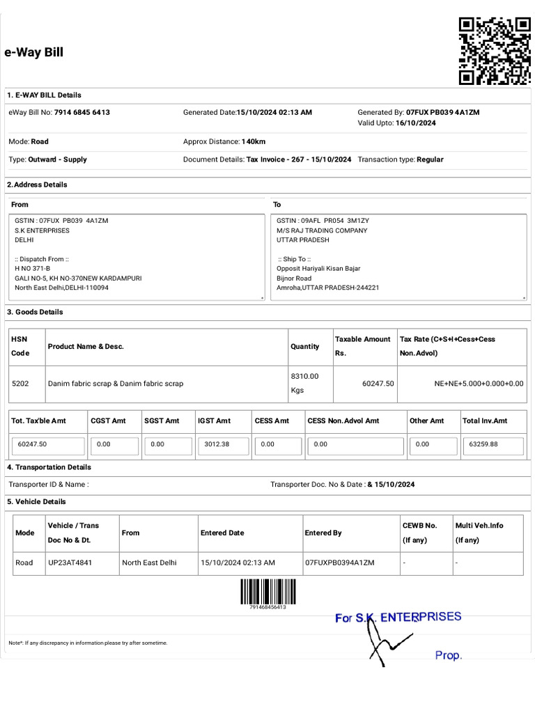 267e Way Bill System Signed Pdf 5850