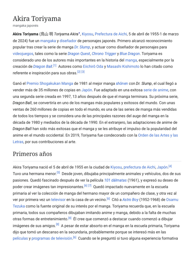 Akira Toriyama | PDF