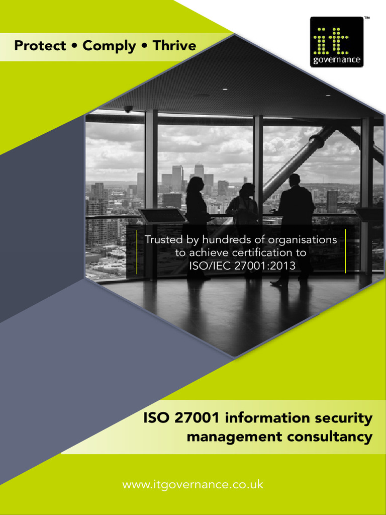 ISO 27001 Information Security Management Consultancy Brochure | PDF