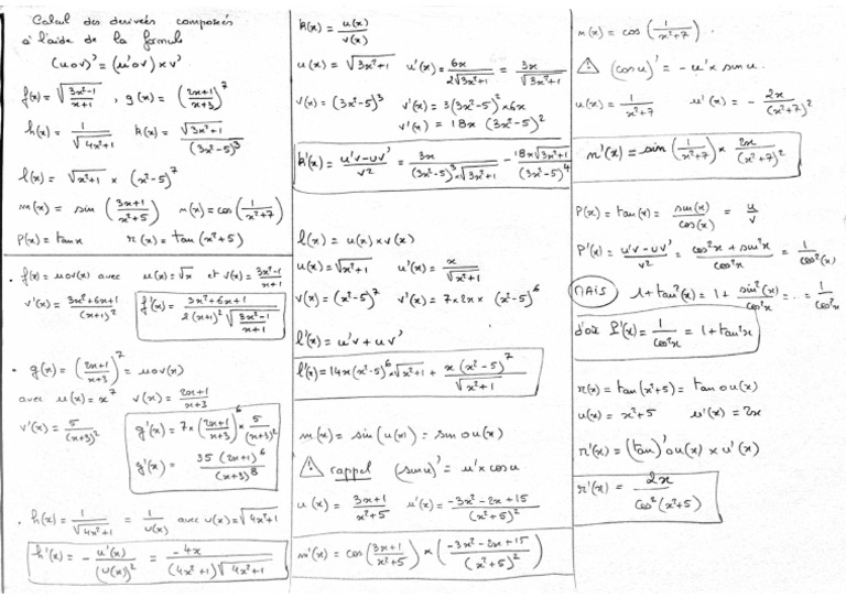 Derivees Composees | PDF