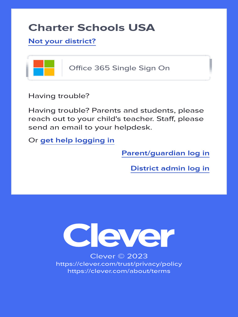 Clever Log In | PDF