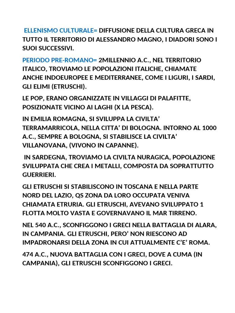 Storia 2c Lsu (Salvataggio Automatico) | PDF