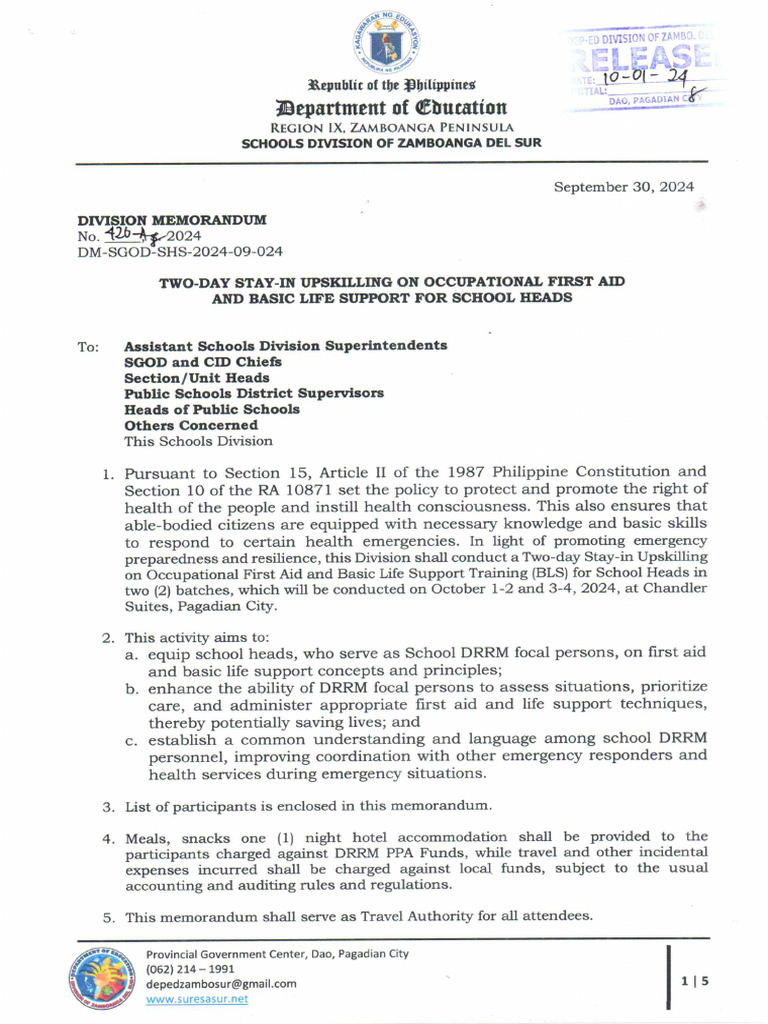 DM 420 A S 2024 | PDF