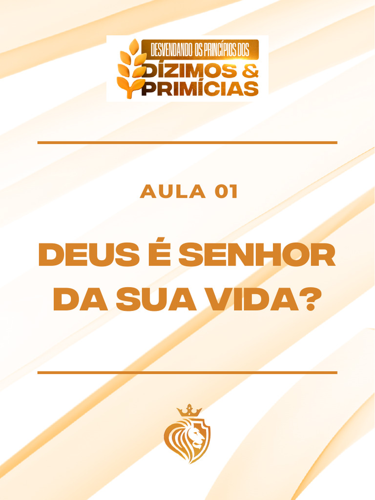 Material (Aula 1) - Desvendando Os Princiì Pios Dos Diì Zimos e Primiì Cias | PDF