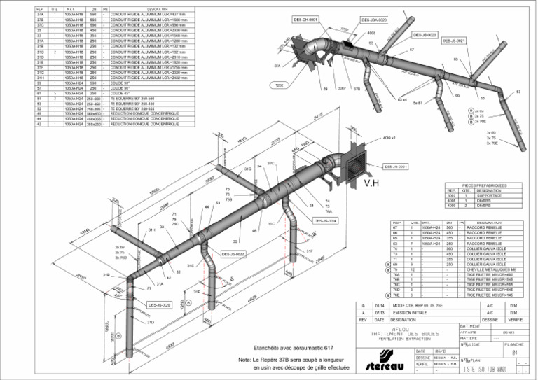 2d-Plan Iso-Ventilation Extraction - Ind B | PDF