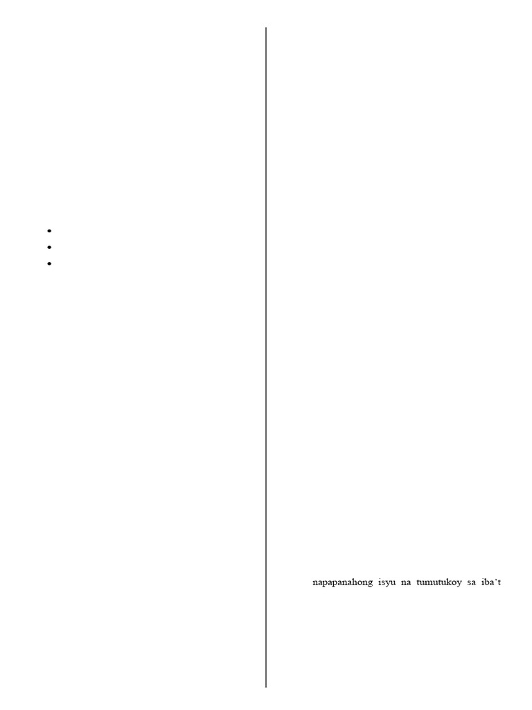 FILI 101 Reviewer | PDF