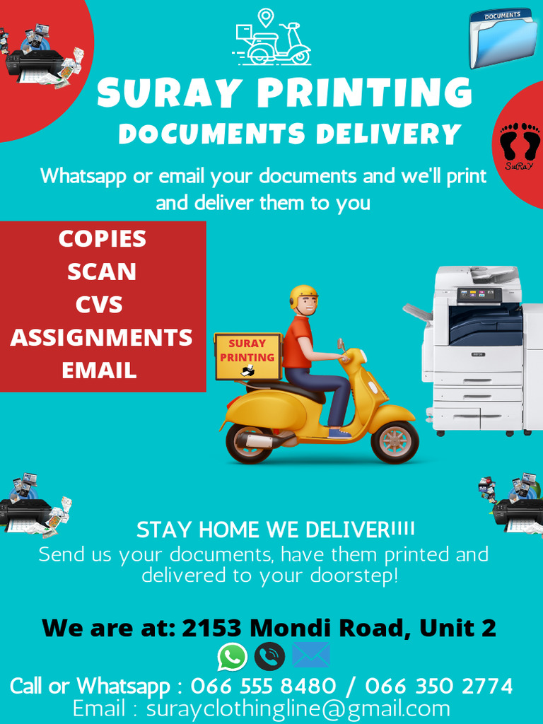 Delivery Poster Suray | PDF