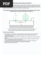 Design Slab On Grade Postension (ACI 360R & PTI) : I. Input Data | PDF ...