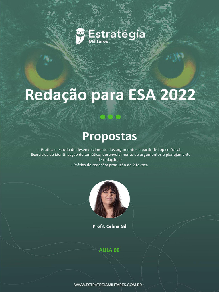 Aula 08 - Red - Esa - 2022 | PDF