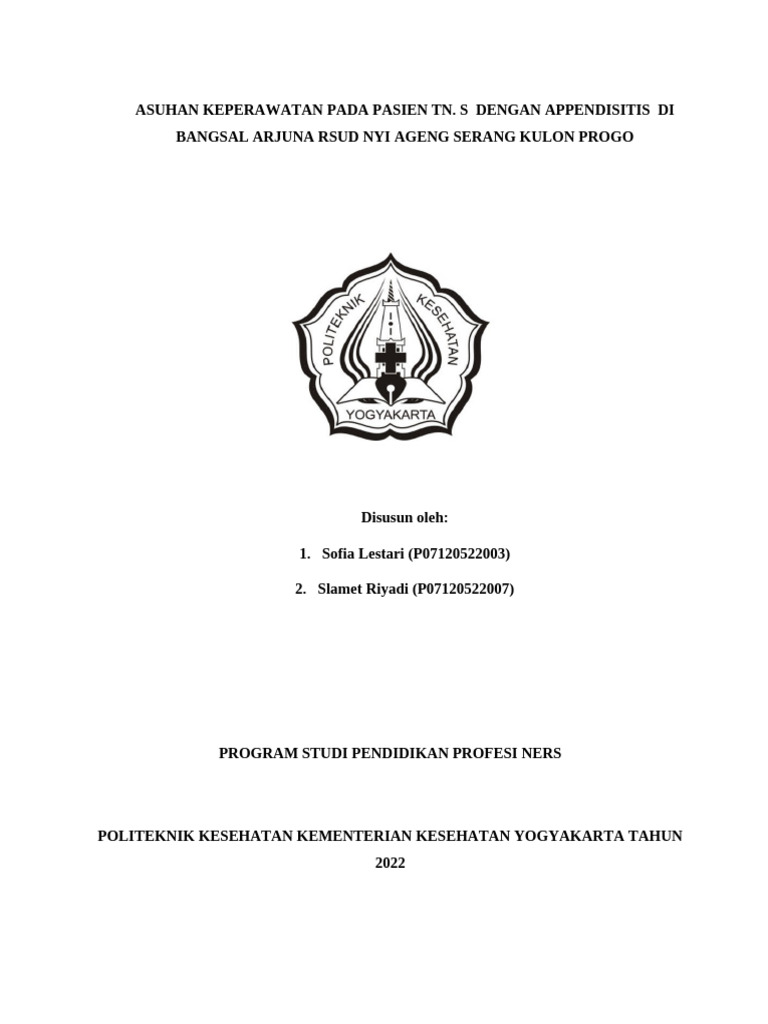 LP Appendisitis | PDF