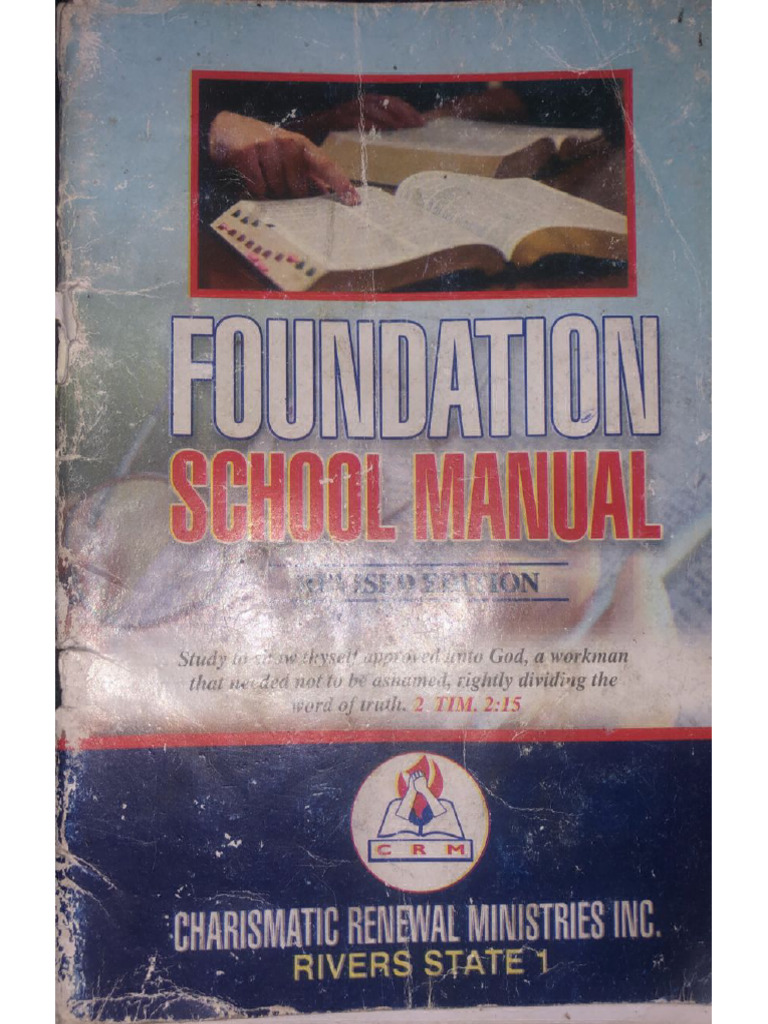 Foundation Manual-Scanned | PDF