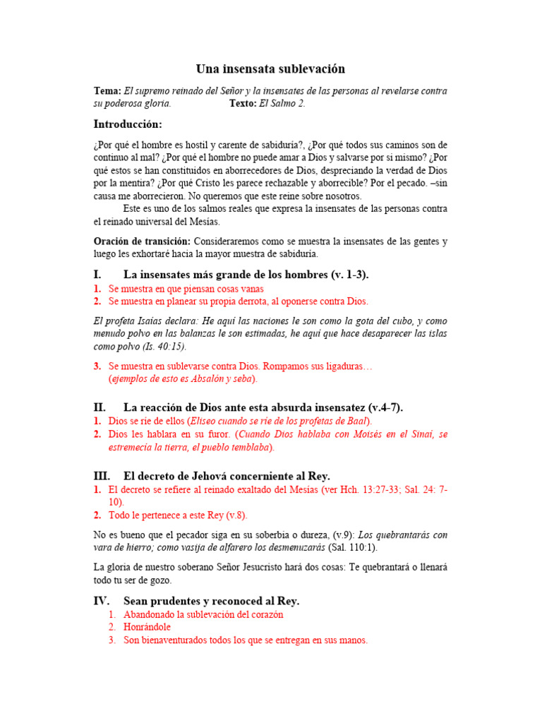 Una Insensata Sublevación Pertenece A Juan Olivo | PDF