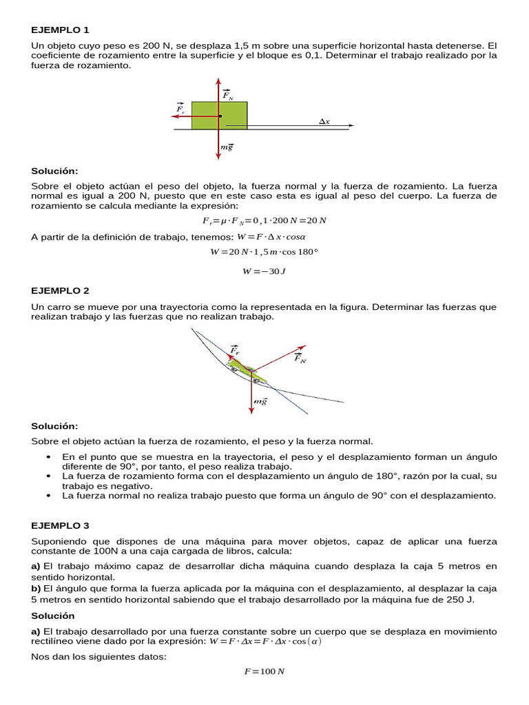 Ejemplos y Ejercicios 2do Periodo 10° | PDF