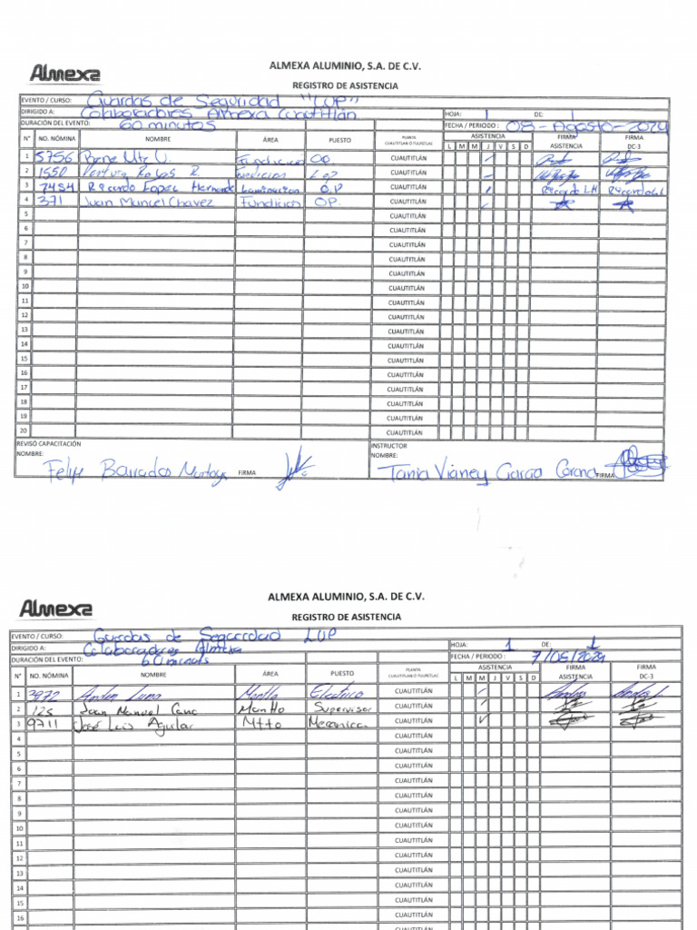 LUP Guardas de Seguridad | PDF